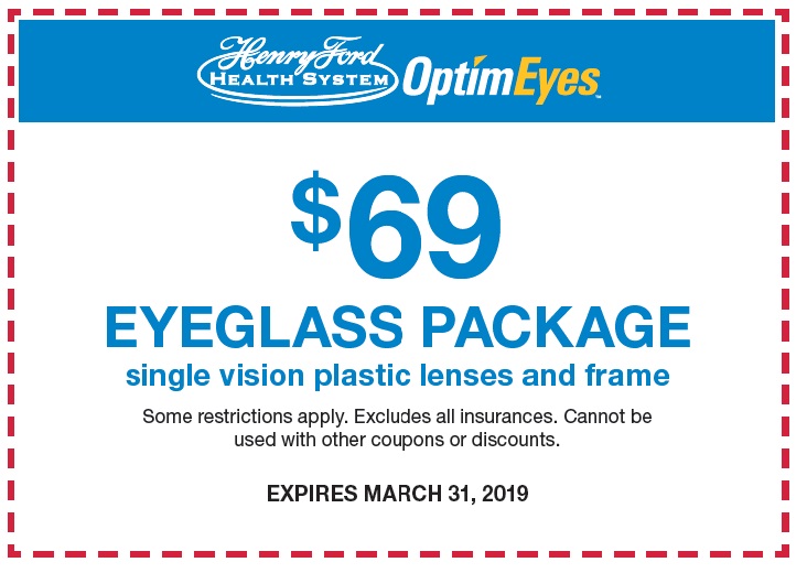 Coupons | OptimEyes | OptimEyes: Henry Ford Health System