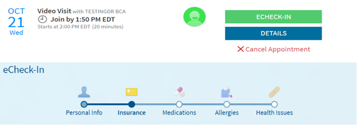 How to eCheck-In | Appointment Reminders | Henry Ford Health - Detroit, MI