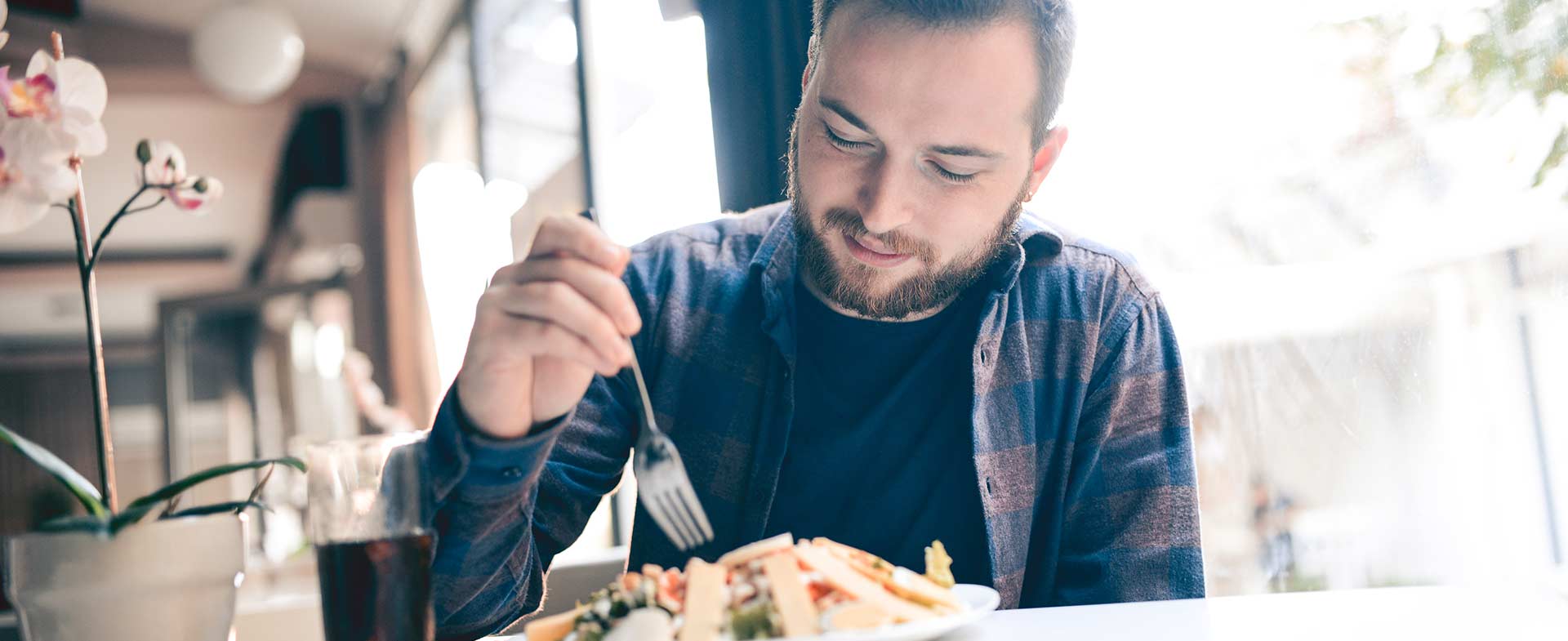 Full Person After Eating