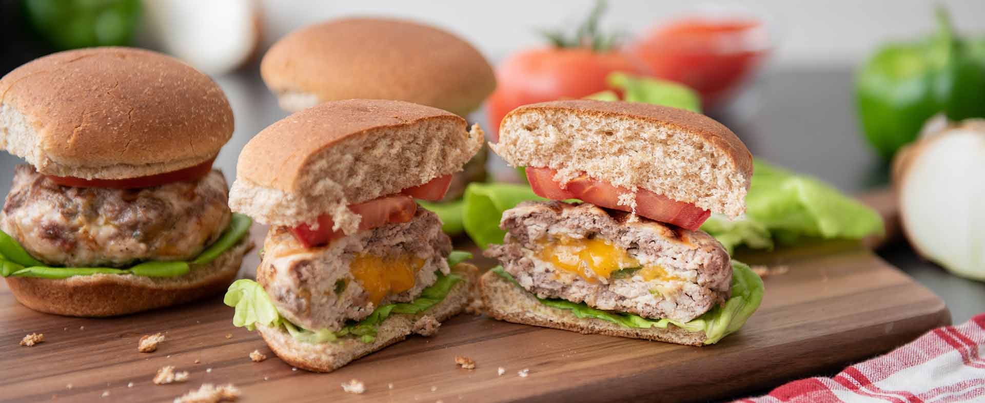 Recipe & Video: Stuffed Burgers | Henry Ford Health - Detroit, MI