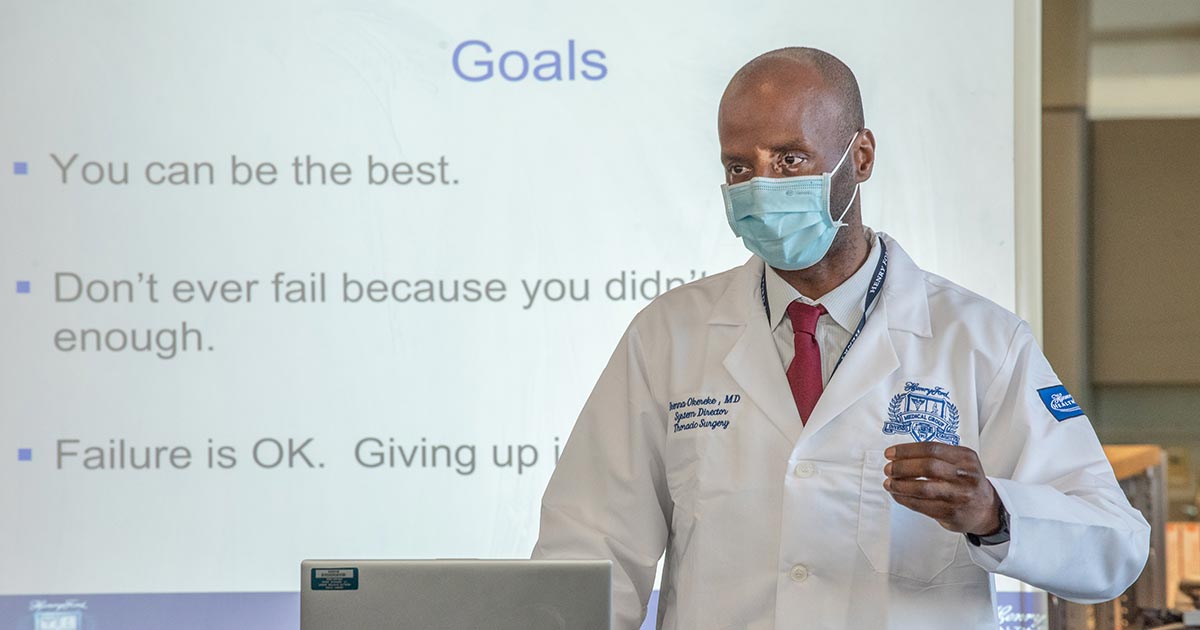 Henry Ford Health Department of Surgery High School Mentorship Program ...